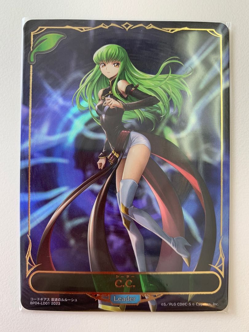 Shadowverse Code Geass C.C. Leader, Hobbies & Toys, Toys & Games on Carousell