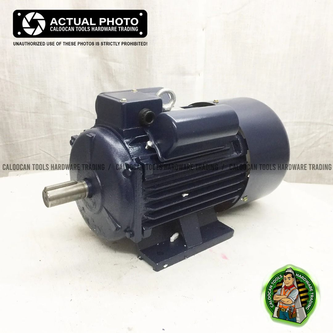 SHINMAX Japan YC112M-4 Single Phase 3HP High Speed Aluminum Electric ...