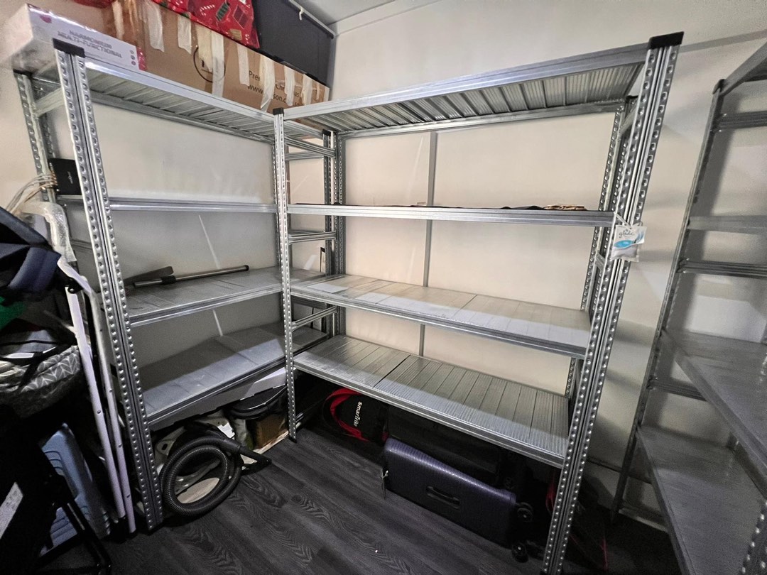 Sim Win Liang Full Stainless Steel Boltless Racks, Furniture & Home ...