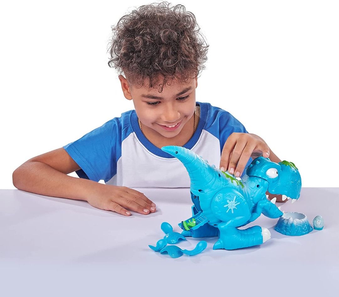 Smashers Dino Ice Age Ice Rex Playset Series 3 T-Rex Toy Set by ZURU ...