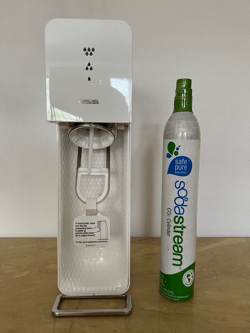 SodaStream Source- Spirit White Sparkling Water Maker, TV & Home ...