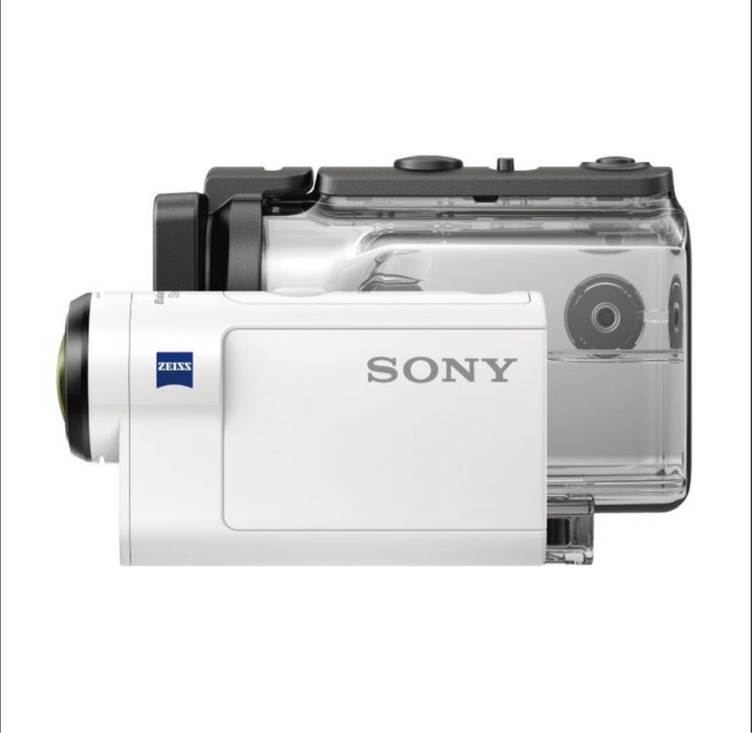 SONY FDR 3000 4K action camera with underwater housing and live view ...