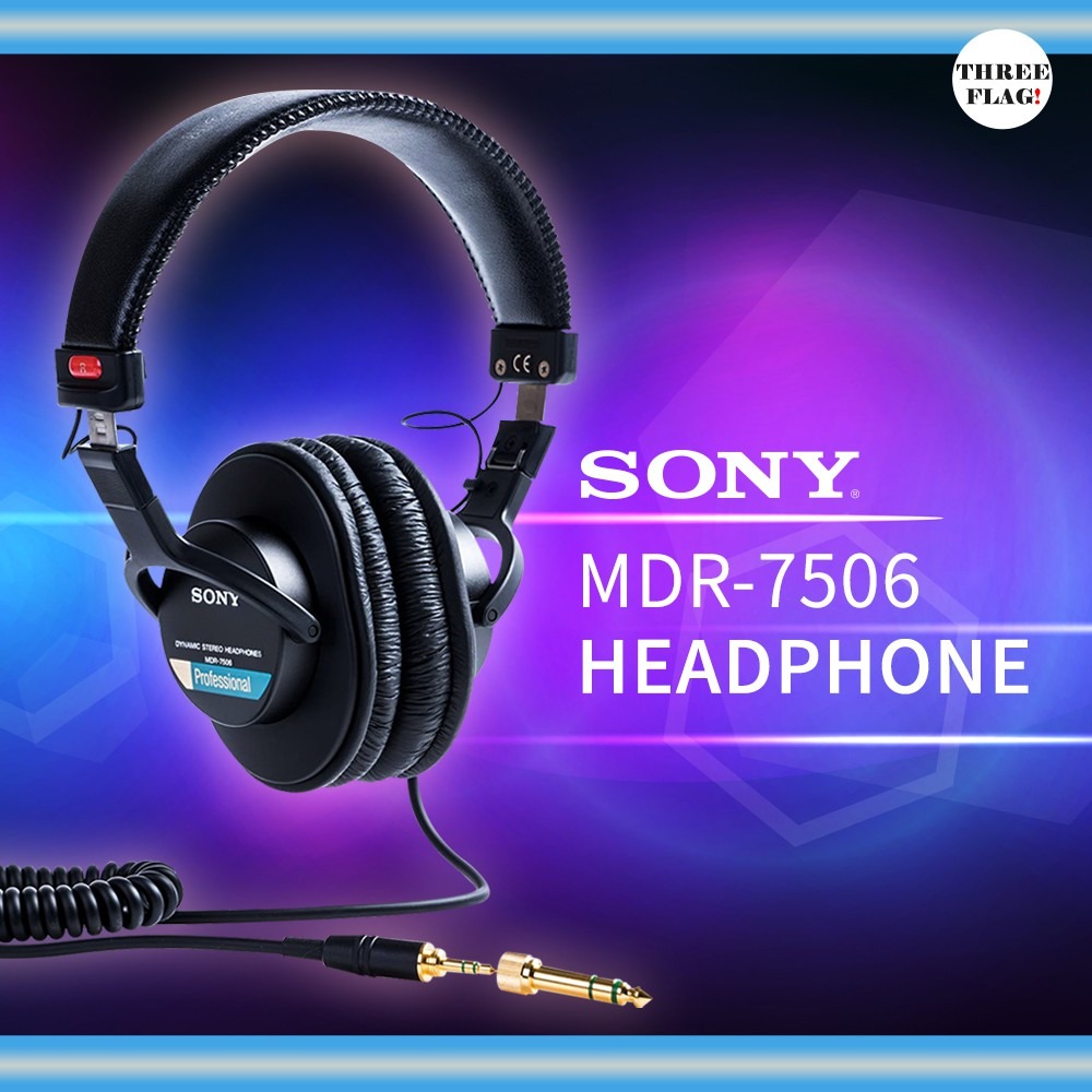 Sony MDR-7506 Professional Studio Headphones Super Mint Condition Used ...