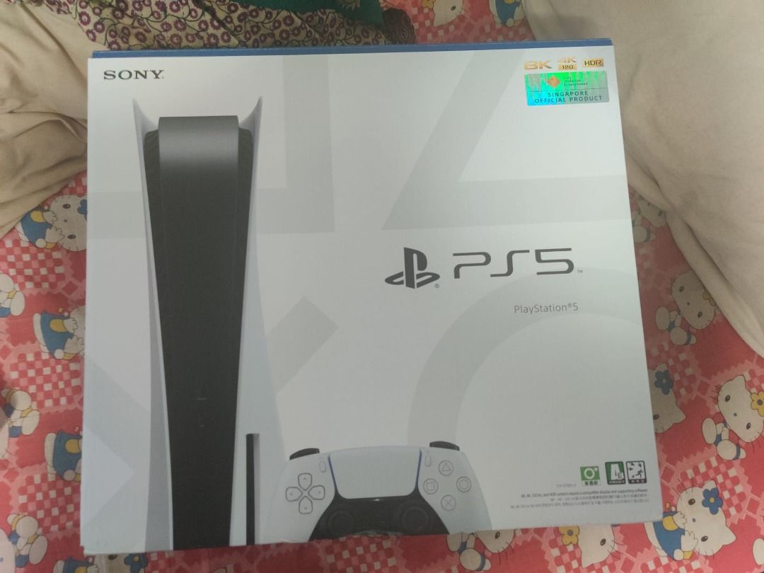 Sony PlayStation 5 disc edition With 2 Controllers 2TB, Video Gaming ...