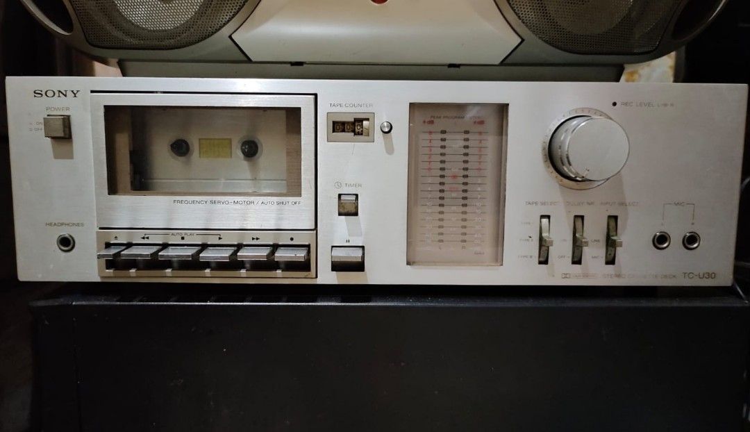 Sony Stereo Cassete Deck TC-U30, Elektronik, Audio di Carousell