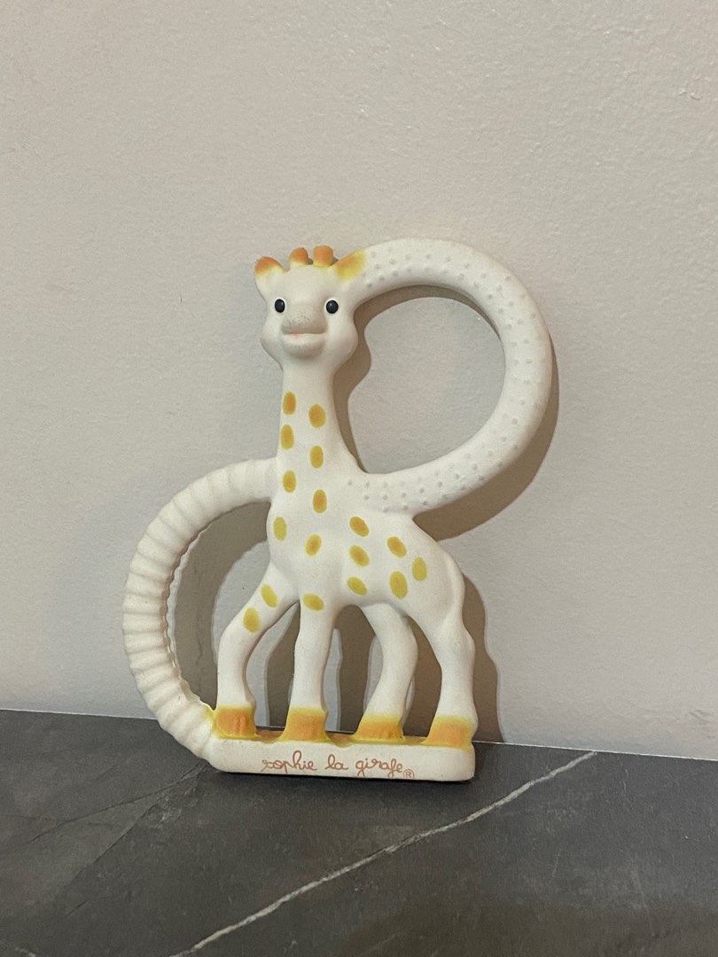 Sophie the giraffe teething ring on Carousell