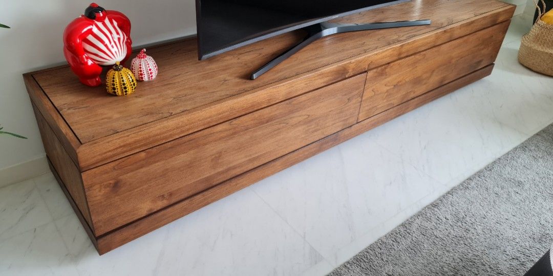 Soul & Tables Teak TV Console, Furniture & Home Living, Furniture, TV ...