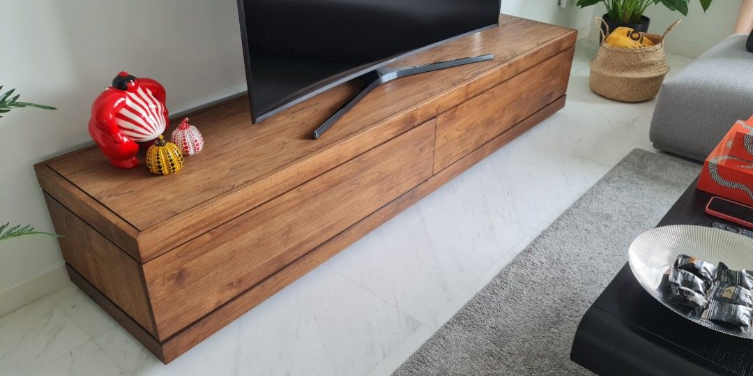 Soul & Tables Teak TV Console, Furniture & Home Living, Furniture, TV ...