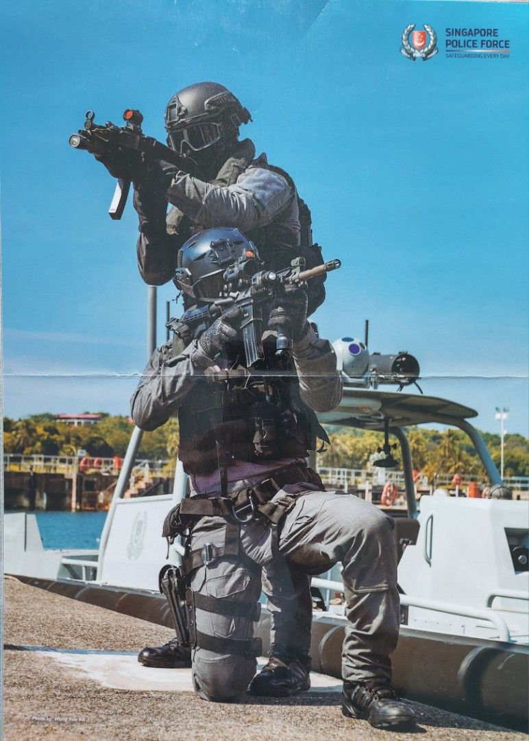 SPF Police Posters, Everything Else on Carousell