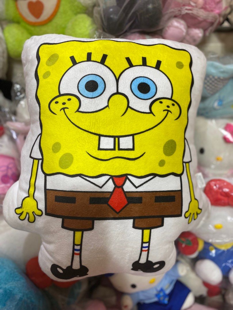Spongebob pillow on Carousell