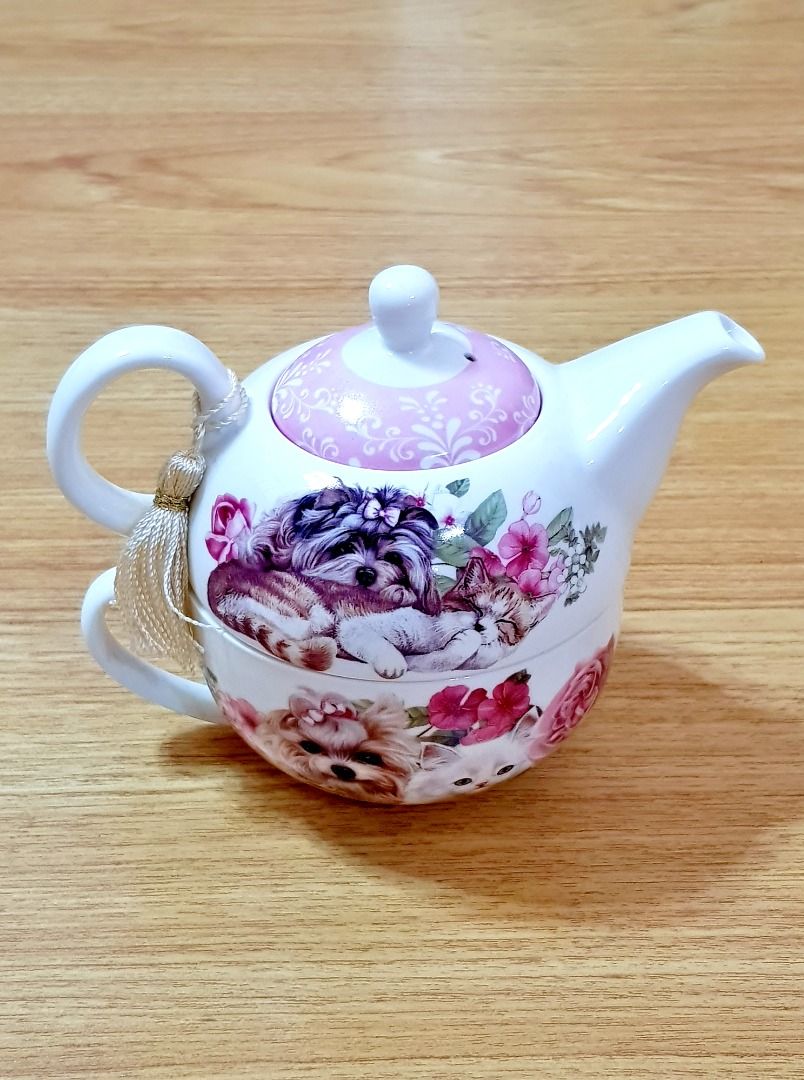 Stackable Tea Pot Set, Furniture & Home Living, Kitchenware & Tableware ...