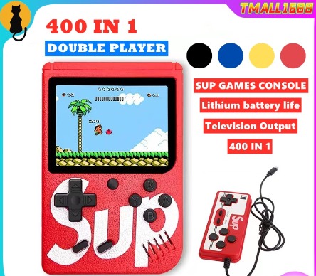 Sup 400 in 1 Retro Classic Handheld Game Box Portable Console with ...