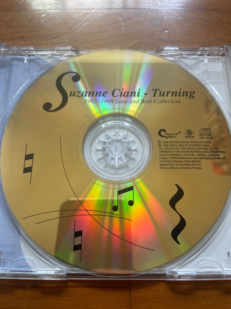 Suzanne Cianni 1982-1998 Best Collection Gold CD, Hobbies & Toys, Music ...