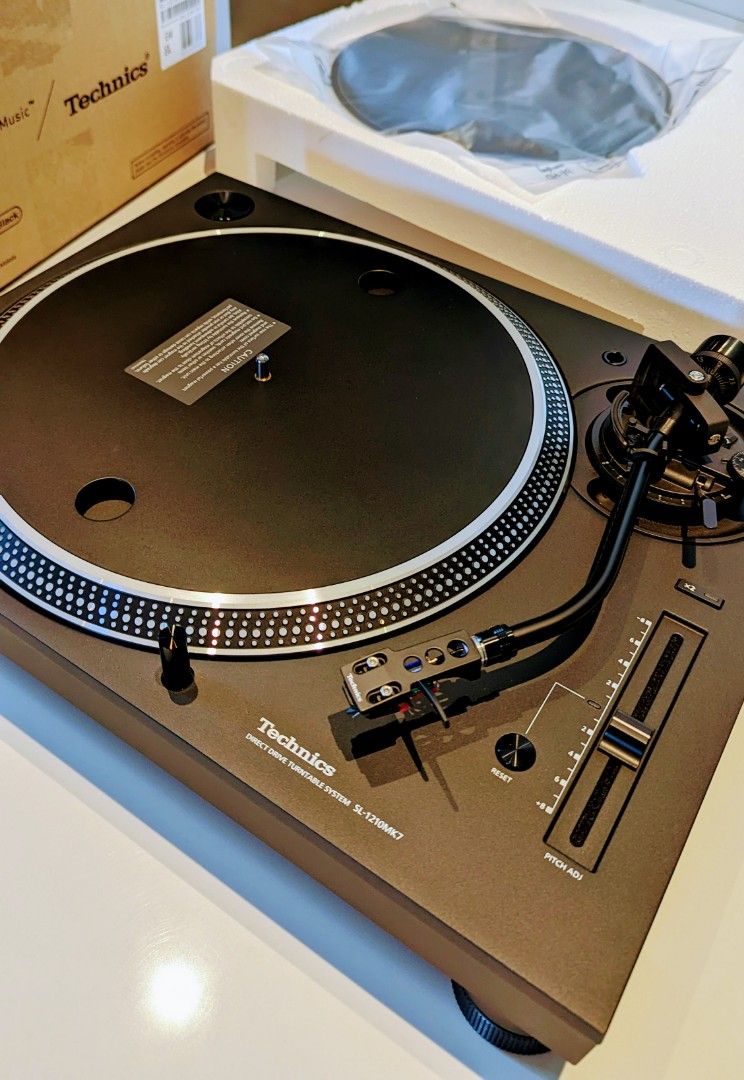 Technics SL-1210MK7, Audio, Other Audio Equipment on Carousell