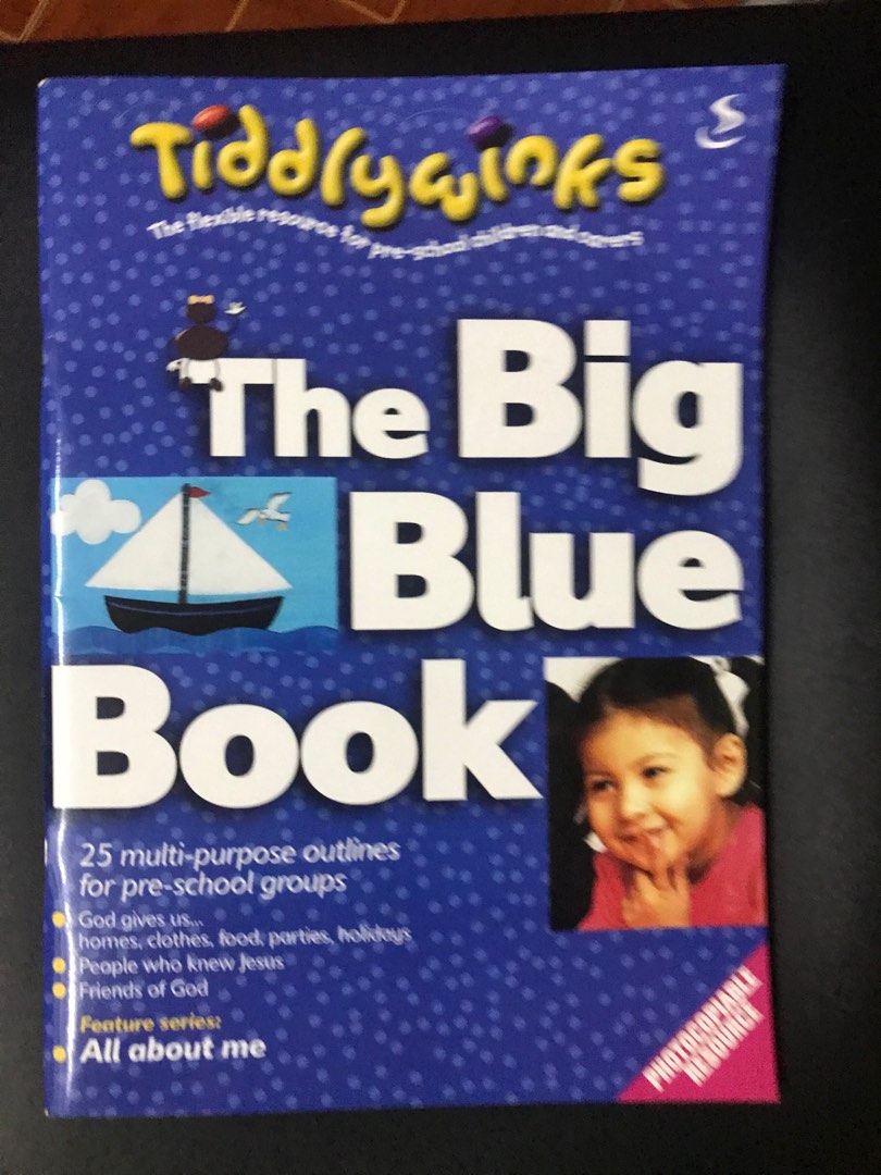 The Big Blue Book, Hobbies & Toys, Books & Magazines, Children's Books ...