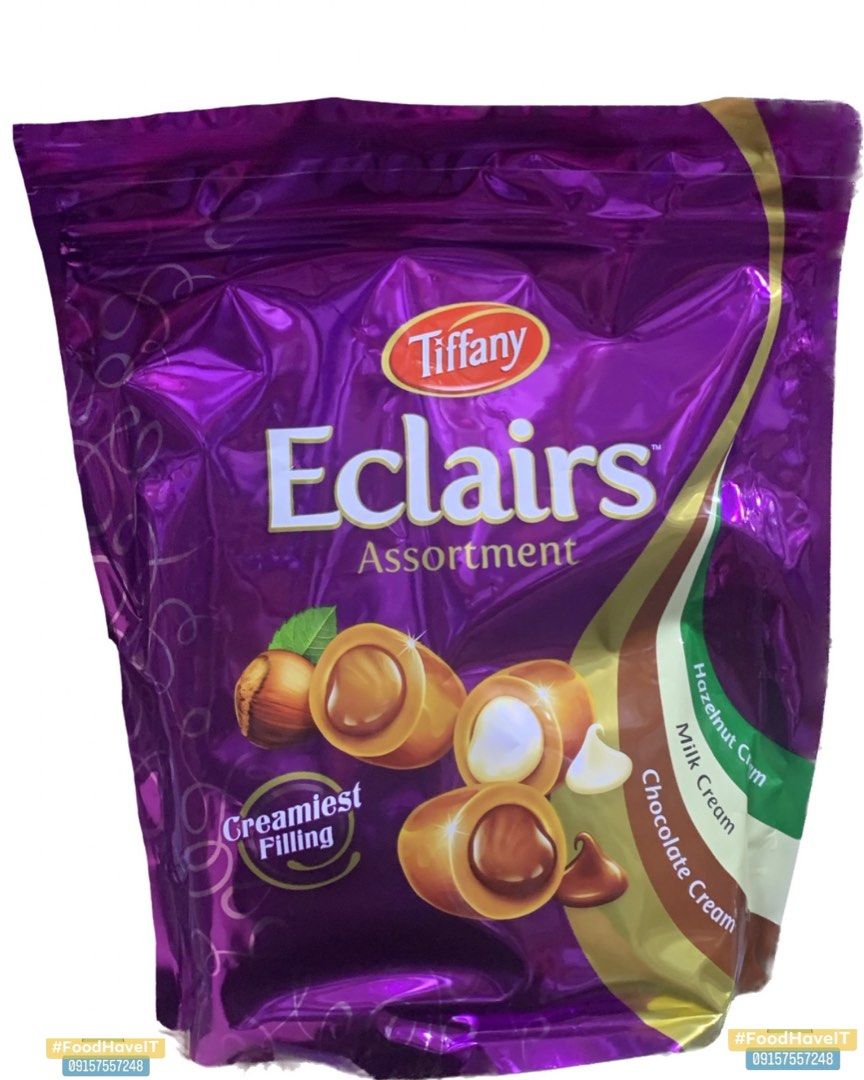 TIFFANY ECLAIRS ASSORTED 550G, Food & Drinks, Other Food & Drinks on ...