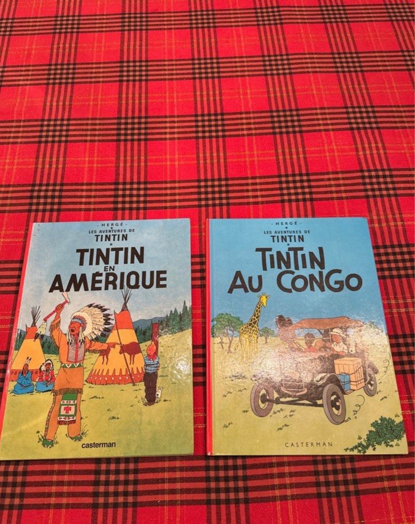 Tintin (in French), Hobbies & Toys, Books & Magazines, Comics & Manga ...