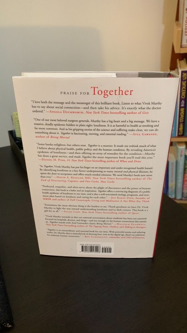 Together by Vivek Murthy, Hobbies & Toys, Books & Magazines, Fiction ...