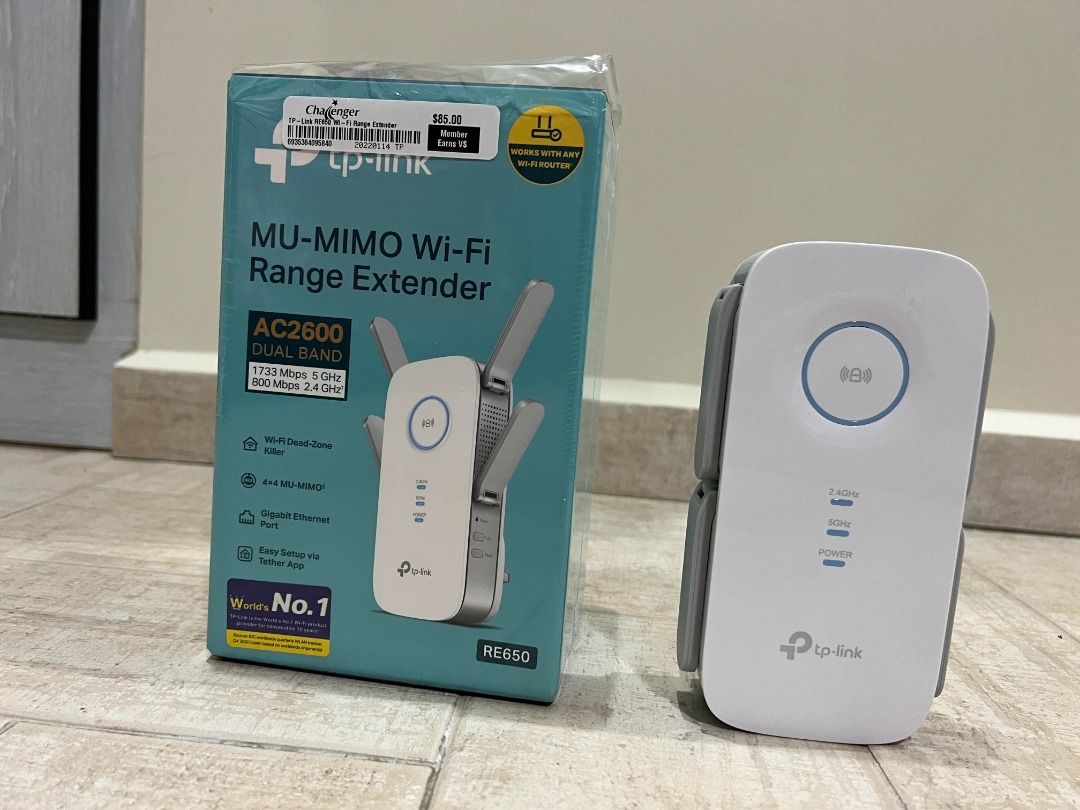 TP-Link MU-MIMO WI-FI Range Extender, Computers & Tech, Parts ...
