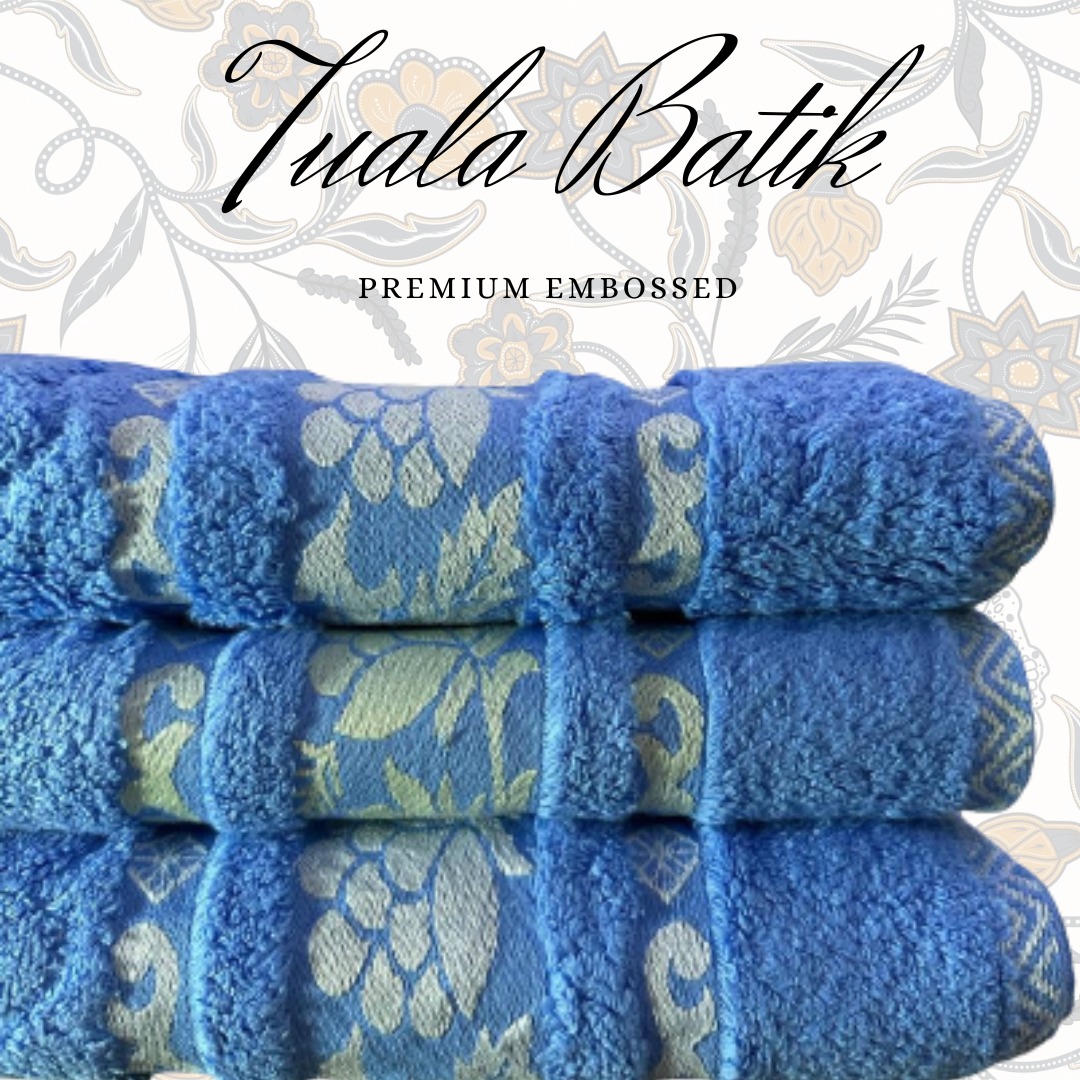 Tuala Cotton Batik Premium Exclusive, Furniture & Home Living, Bathroom ...