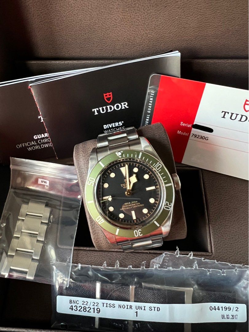 Tudor Blackbay Green Harrods 79230G, Luxury, Watches on Carousell