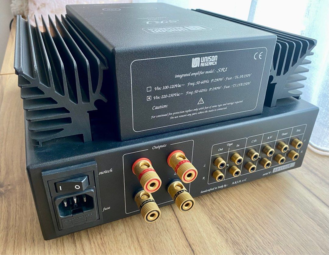 Unison Research SR1 Hybrid Amplifier, Audio, Soundbars, Speakers ...