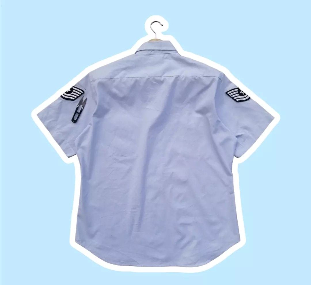 Us Air Force Short Sleeve Uniform Shirt Mens Fashion Tops And Sets