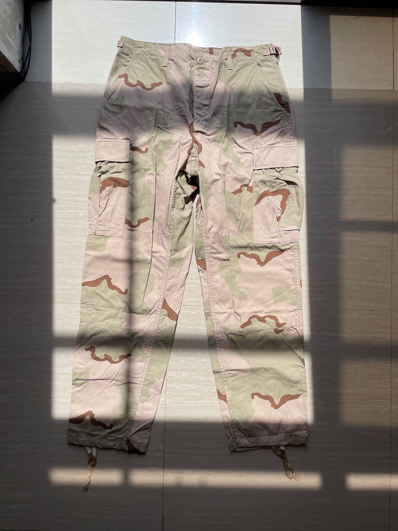 US Military Desert Camo Pants Trousers, Men's Fashion, Bottoms ...