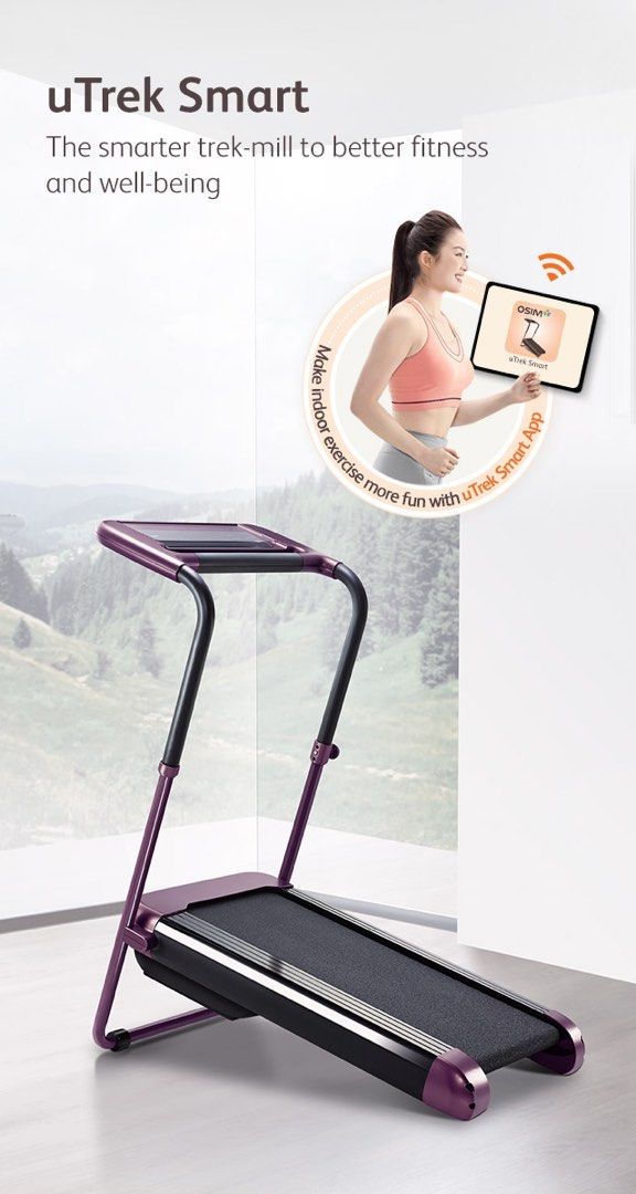 UTrek Smart hiking machine almost new, Sports Equipment, Exercise ...