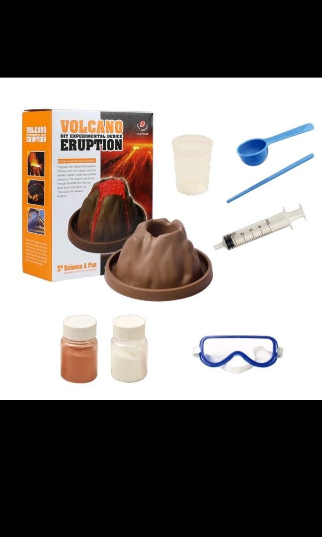 BN Valcano Eruption Experimental Kit for children, Hobbies & Toys ...