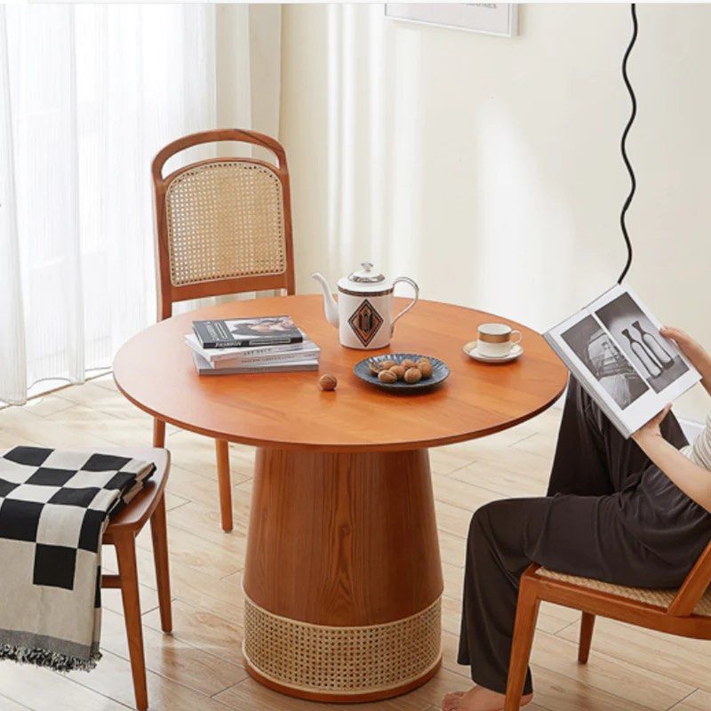 VERSA Ash Wood Dining Table, Furniture & Home Living, Furniture, Tables ...