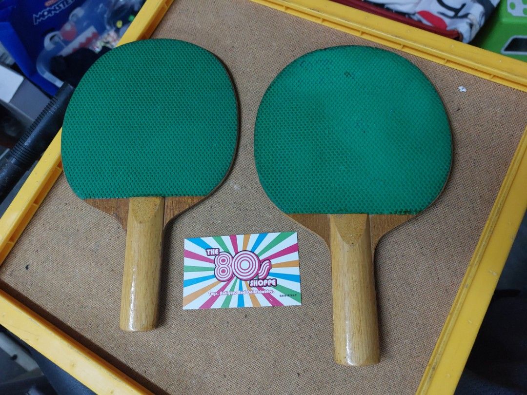 Vintage 60s TSL empire made Table Tennis Bats, Sports Equipment, Sports ...