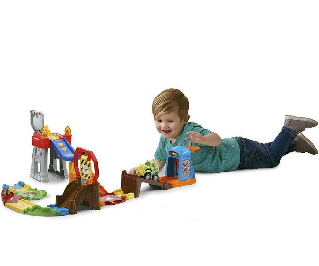 VTech Go Go Smart Wheels Press & Race Monster Truck Rally, Babies ...