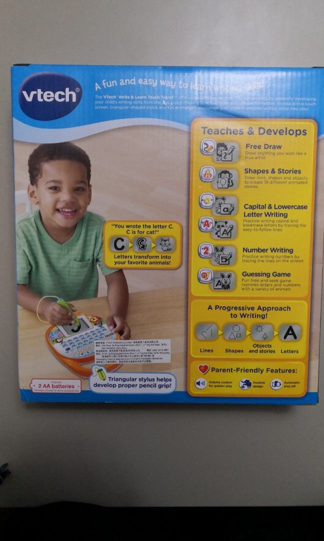 Vtech Write Learn Touch Tablet, 兒童&孕婦用品, 嬰兒玩具 - Carousell Vtech Write Learn Touch Tablet, 兒童&孕婦用品, 嬰兒玩具 - Carousell