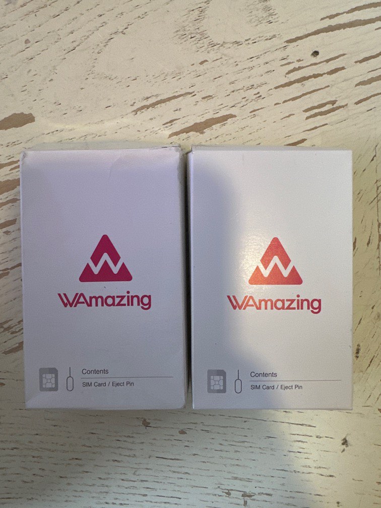 WAmazing 日本 上網 sim卡 500mb, 手提電話, 電話及其他裝置配件, Sim 卡 - Carousell