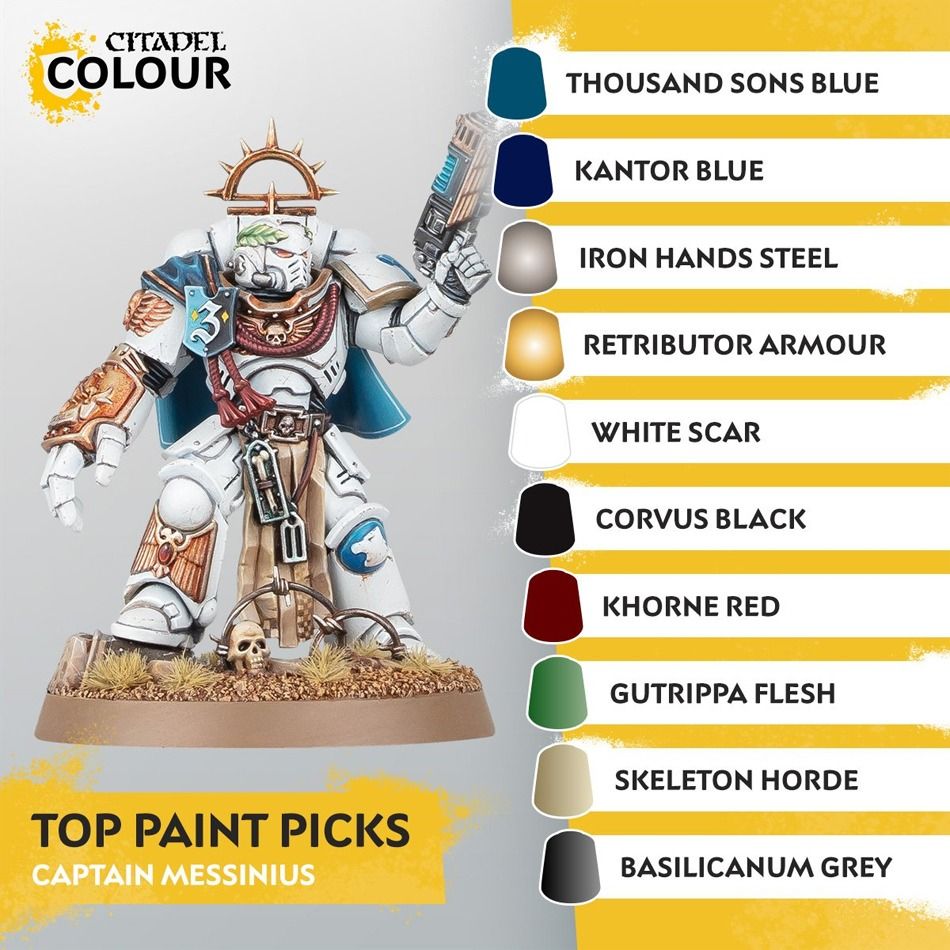 Warhammer 40000 Black Library 2023: Captain Messinius + Dawn of Fire ...