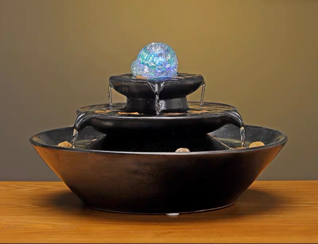 Water fountain display set, Furniture & Home Living, Home Decor, Vases ...