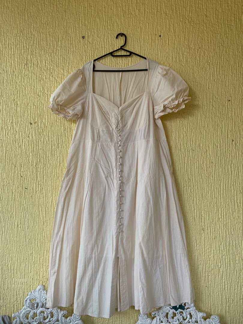 Plus size White cream beige graduation puff sleeve bustier corset long ...