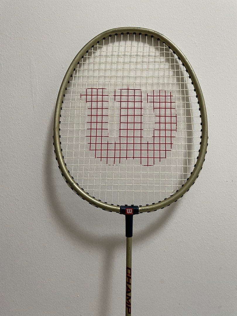 wilson Badminton Racket, Sports Equipment, Sports & Games, Racket ...