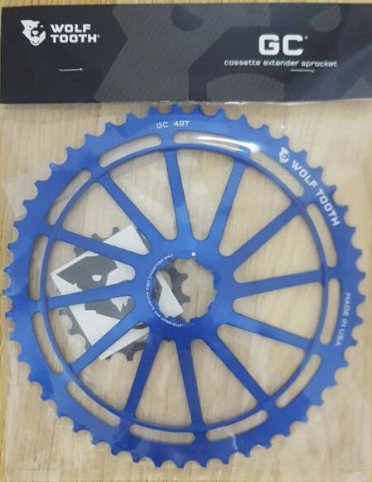 Wolftooth GC 49T Cassette Extender Sprocket, Sports Equipment, Bicycles ...