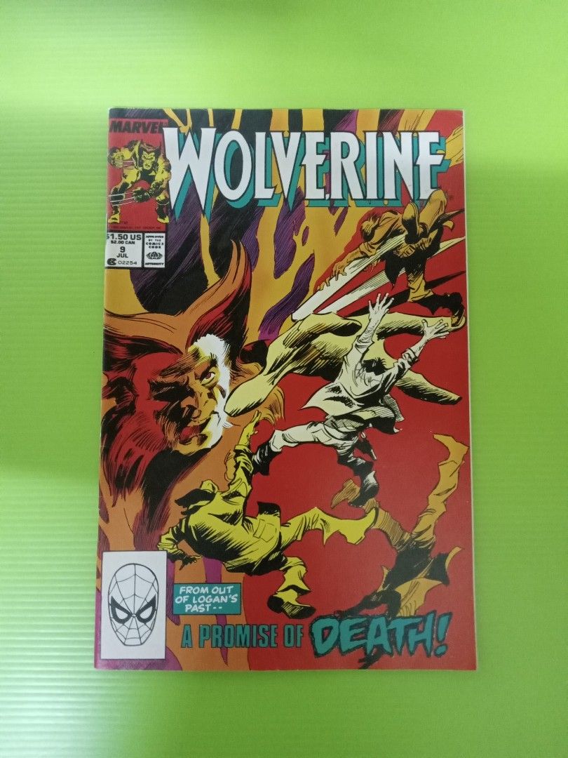 Wolverine #9 ( Gene Colan - Cover Art ) Marvel Copper Age, Hobbies & Toys, Books & Magazines ...