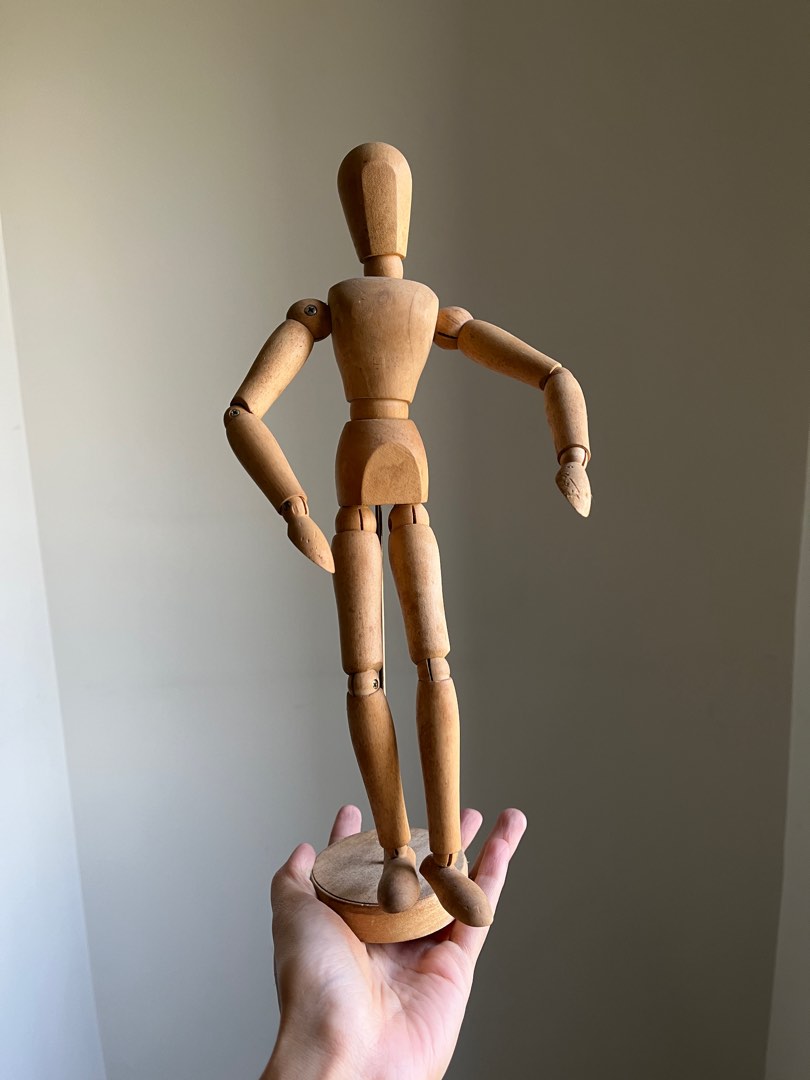Wooden Human Body Model on Carousell