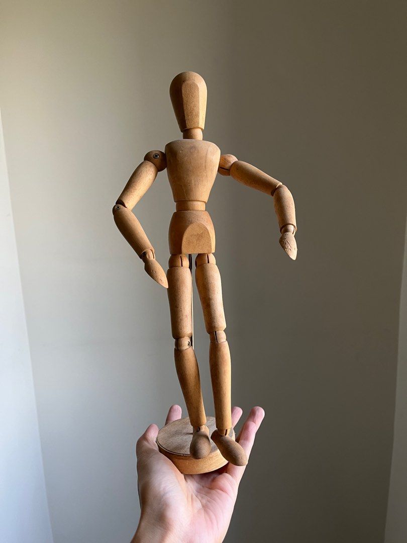 Wooden Human Body Model on Carousell