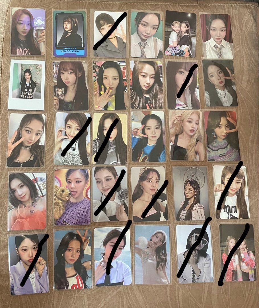 wts kep1er ive le sserafim twice aespa billlie nmixx class:y pcs pobs, Hobbies & Toys ...