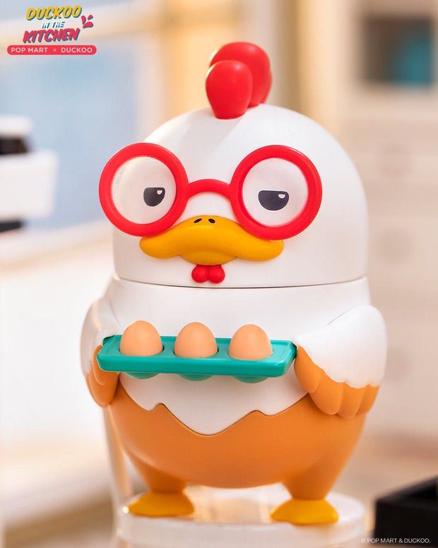[WTS] popmart duckoo in the kitchen (egg delivery), Hobbies & Toys ...