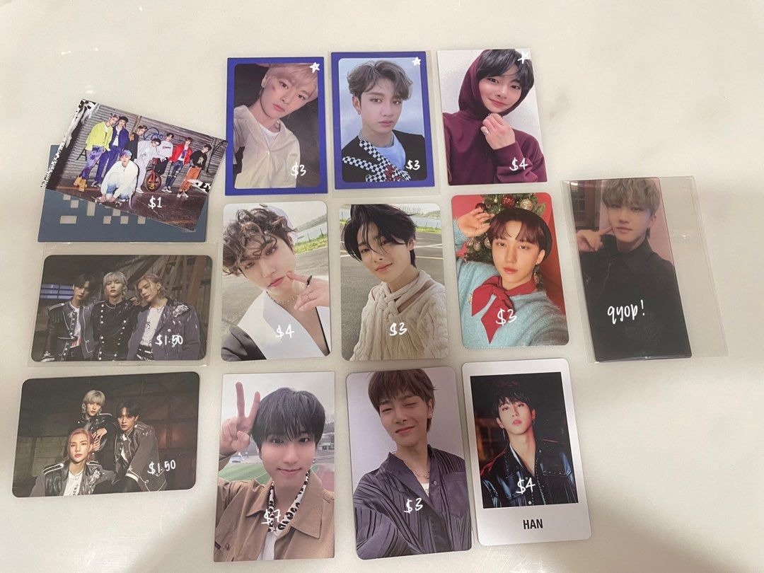 wts stray kids official assorted photocards levanter skz go live in life noeasy christmas evel ...
