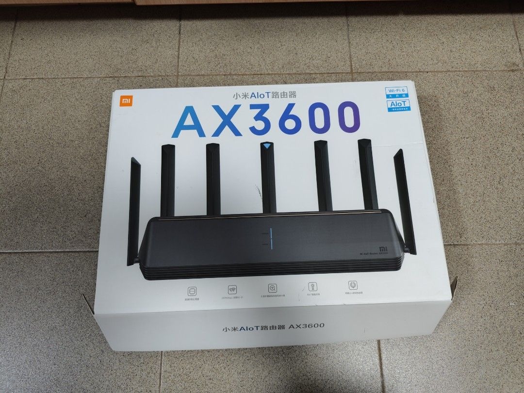 Xiaomi AX3600 Router, Computers & Tech, Parts & Accessories, Networking on Carousell