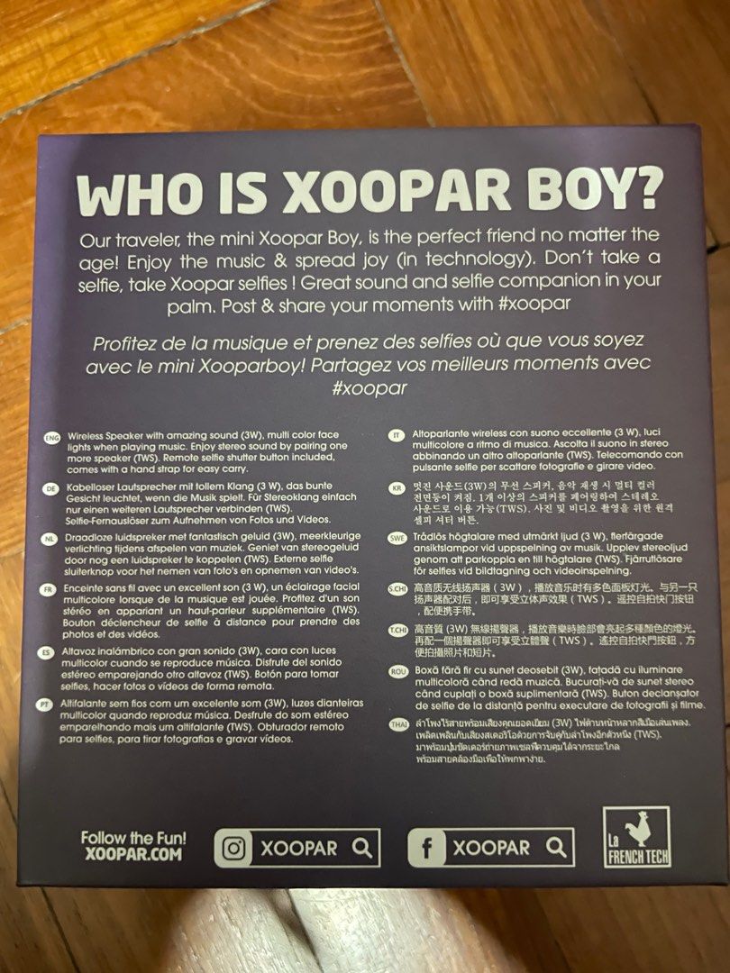 Xoopar boy mini speaker, Audio, Soundbars, Speakers & Amplifiers on ...