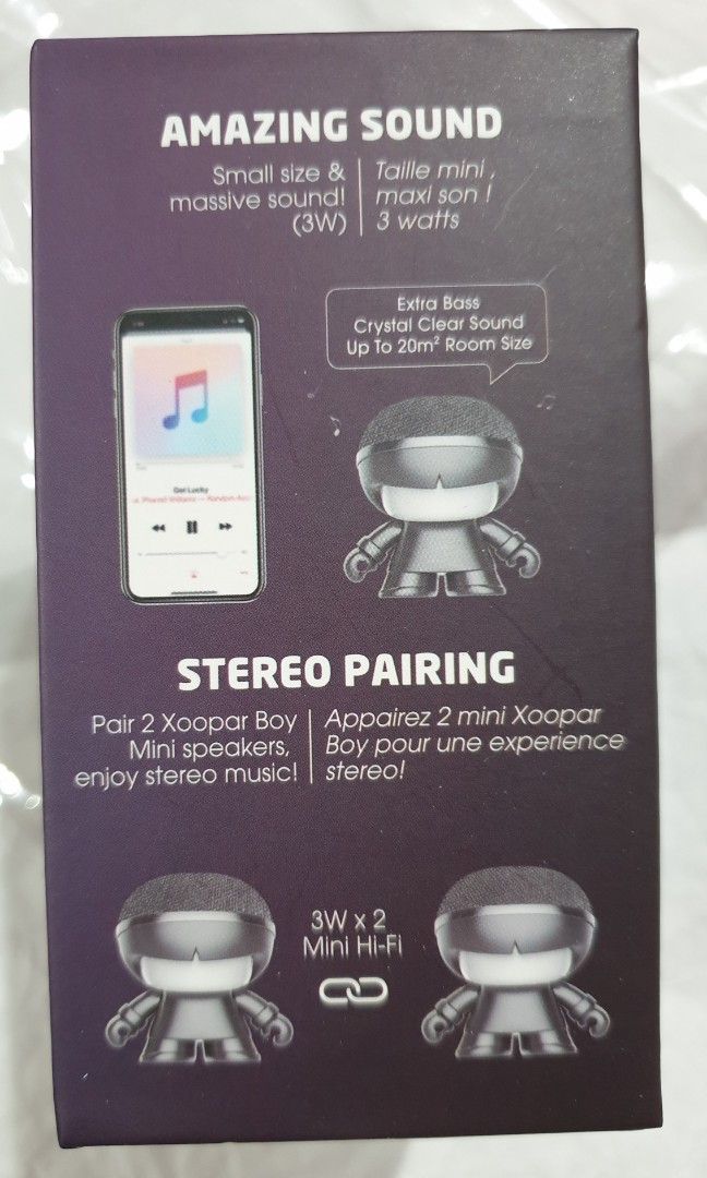 Xoopar Boy Mini Wireless Speaker, Audio, Soundbars, Speakers ...