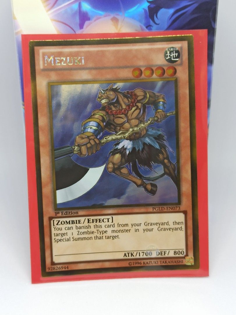 Yu-Gi-Oh! Mezuki (Gold Rare) on Carousell